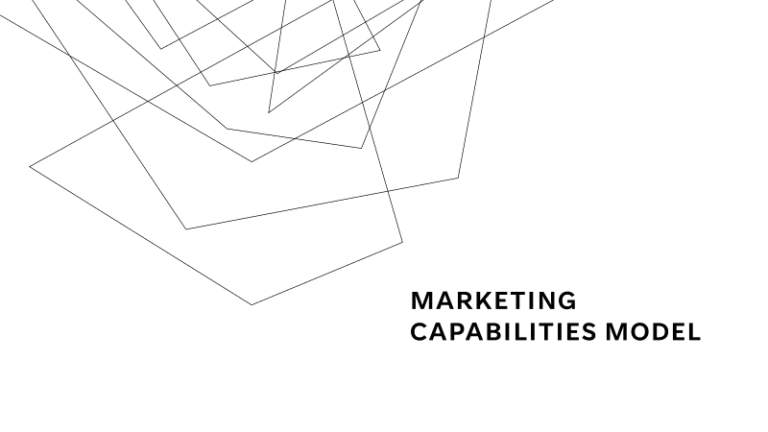Marketing Capabilities Model: A matrix of marketing capabilities