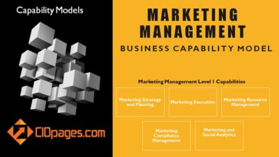 Marketing Capabilities Model: A matrix of marketing capabilities