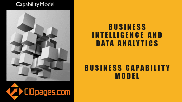 Business Intelligence Capabilities Model: Data Analytics & BI Capabilities