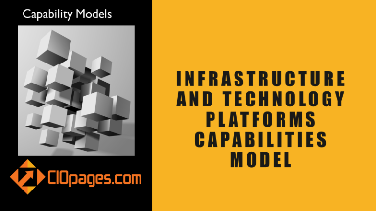 Infrastructure and Technology Platforms Capabilities Model
