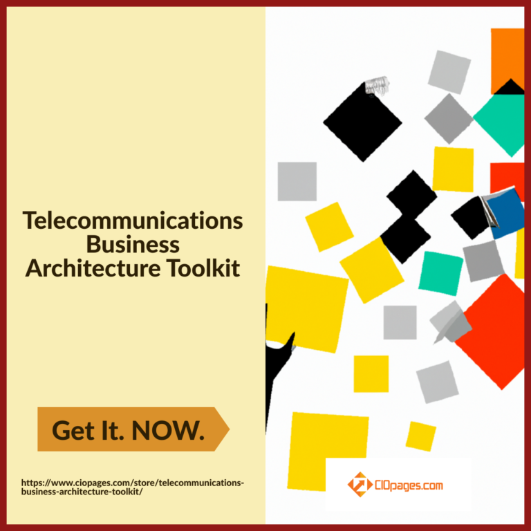 Comprehensive Telecommunications Business Architecture Toolkit